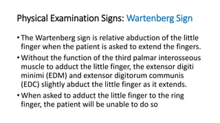 200427 Examination of compressive neuropathies of ulnar nerve | PPT