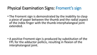 200427 Examination of compressive neuropathies of ulnar nerve | PPTX ...