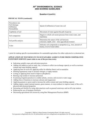 2004 frq scoring guide | PDF