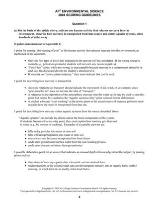 2004 frq scoring guide | PDF