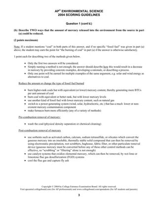 2004 frq scoring guide | PDF