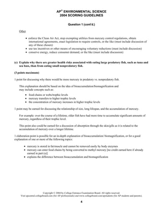 2004 frq scoring guide | PDF