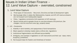 Issues in Indian Urban Finance Part II | PPT
