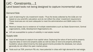 Issues in Indian Urban Finance Part II | PPT