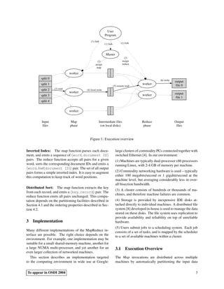 2004 map reduce simplied data processing on large clusters (mapreduce) | PDF
