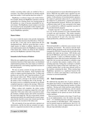 2004 map reduce simplied data processing on large clusters (mapreduce) | PDF