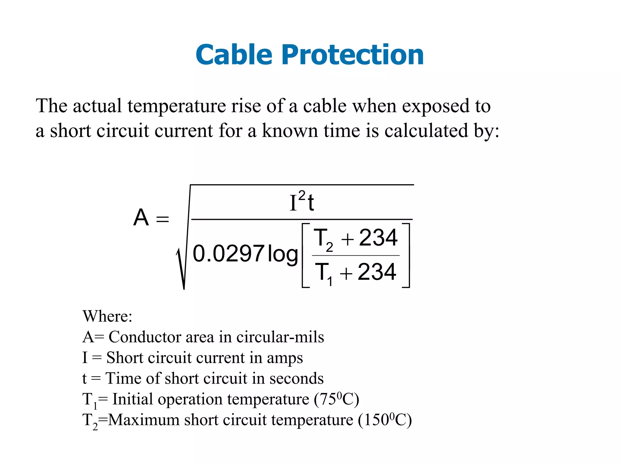 Short Circuit, Protective Device Coordination | PDF