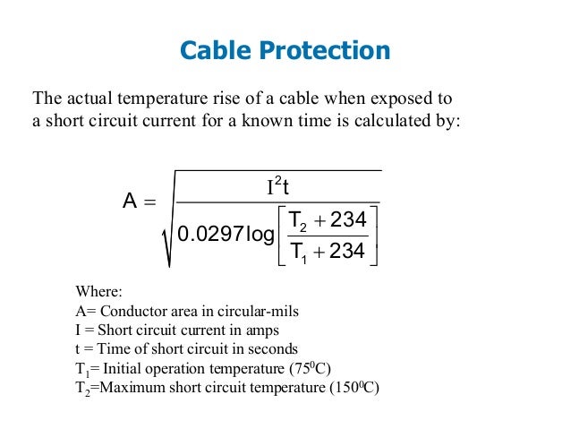 Short Circuit, Protective Device Coordination