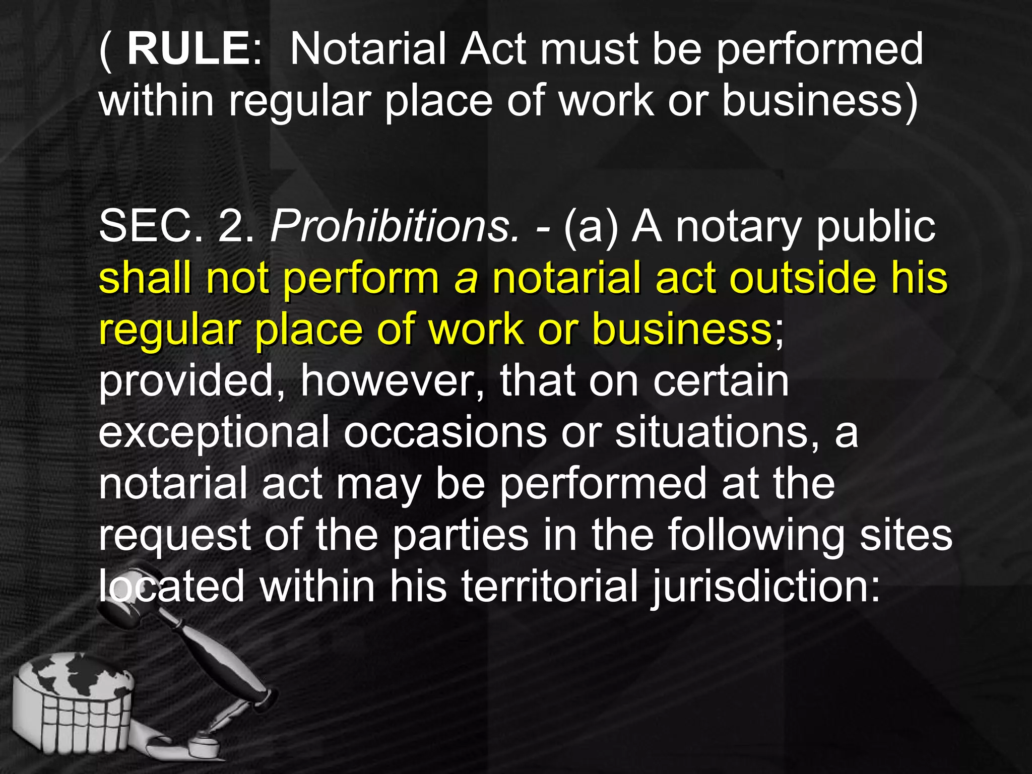 2004 notarial practice | PPT