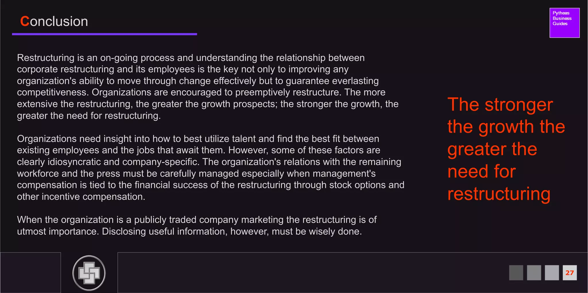 Corporate Restructuring - An overview | PDF