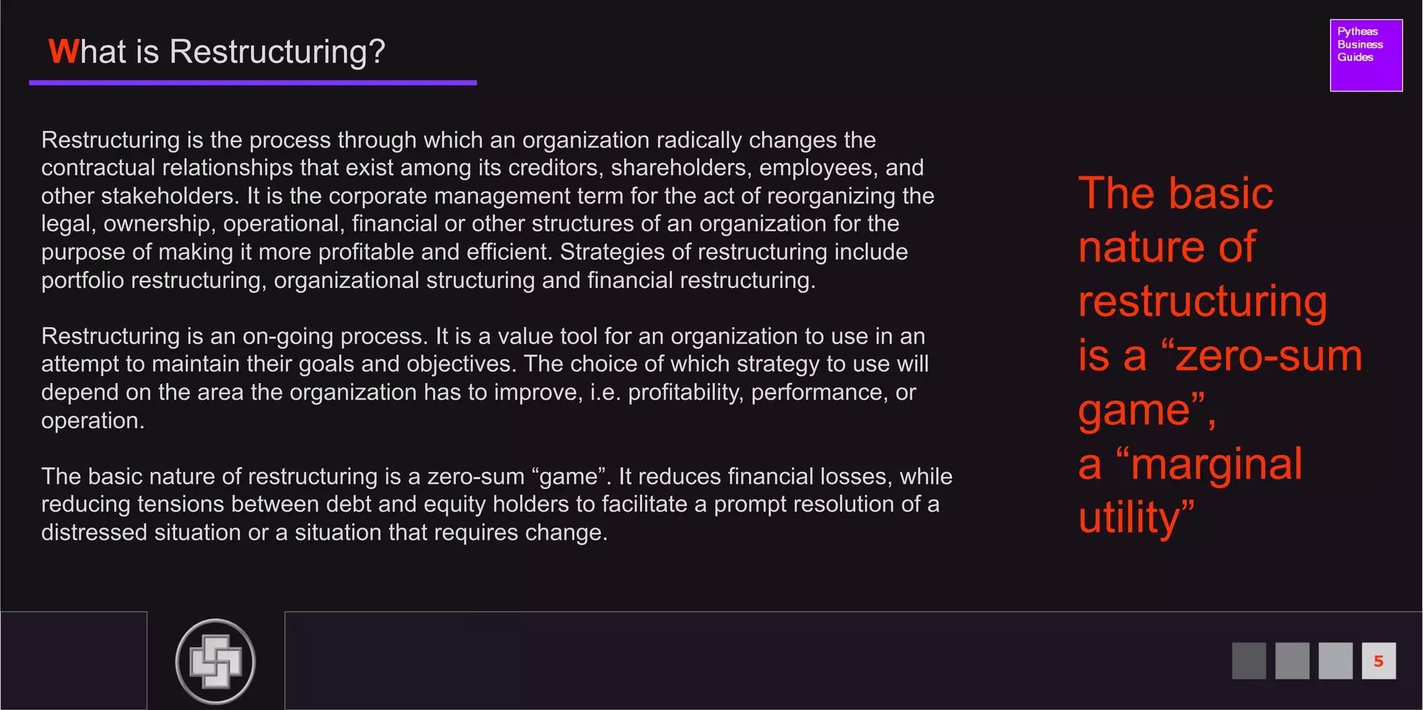 Corporate Restructuring - An overview | PDF