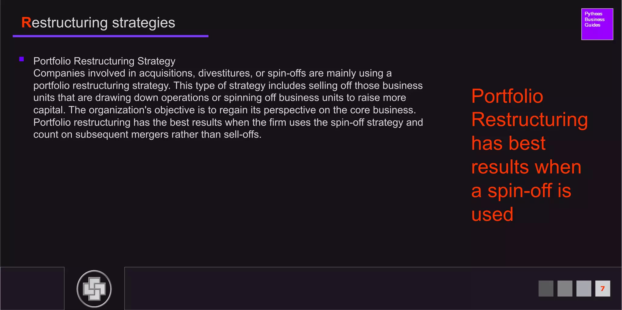 Corporate Restructuring - An overview | PDF