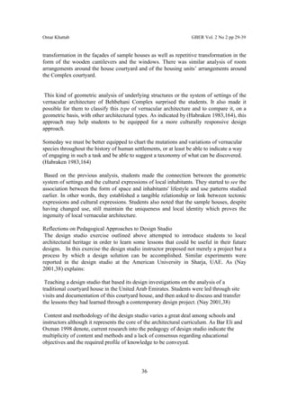 Kuwait - 2004 omar khattab reconstruction of traditional architecture | PDF