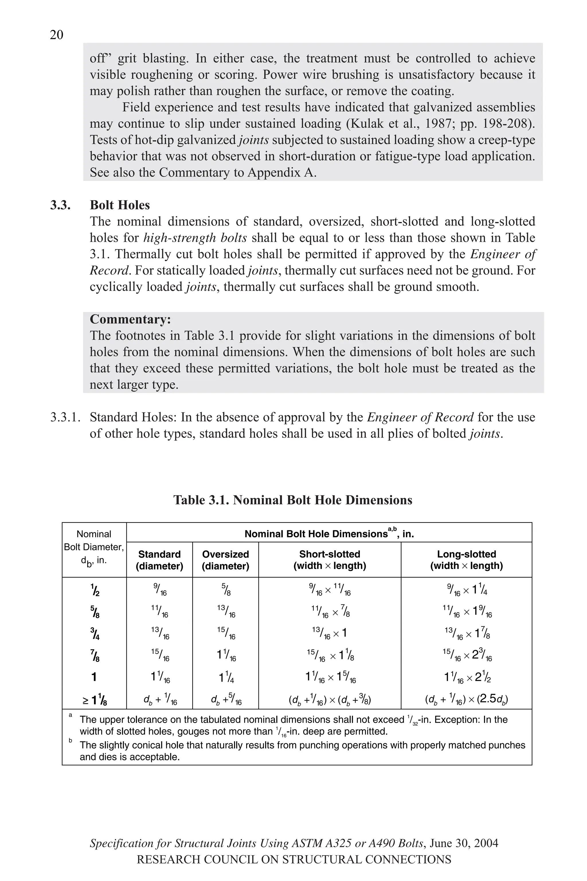 Specification for structural joints using A325 or A490 | PDF