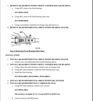 2004 toyota 4 runner service repair manual | PDF