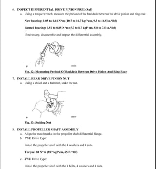 2004 toyota 4 runner service repair manual | PDF | Off-Road Vehicles | Auto Body Styles