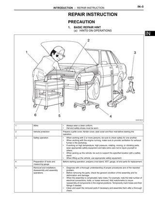 2004 toyota matrix service repair manual | PDF