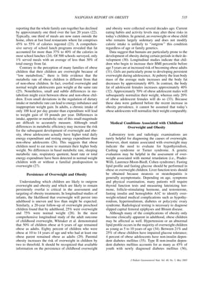 2005 06-13 overweight-childrenadolescents | PDF