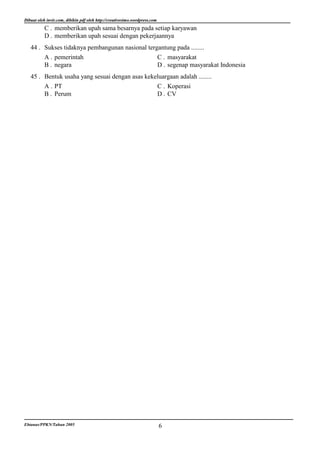 Pkn SMP 2005 | PDF