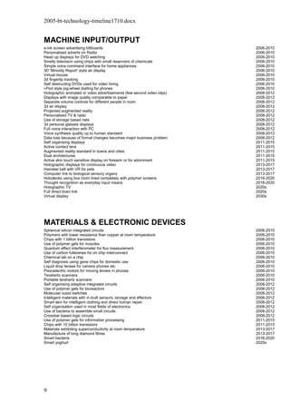2005 BT Technology Timeline | DOCX