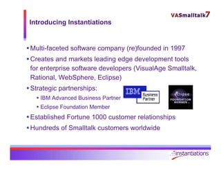 VA Smalltalk Going Forward | PPT