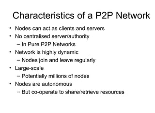 Agents and P2P Networks | PPT