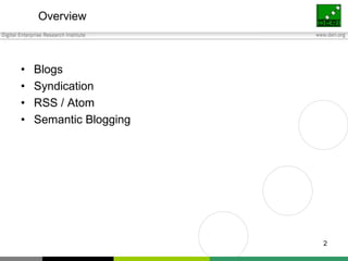 Blogs and the Semantic Web | PPT