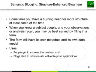 Blogs and the Semantic Web | PPT