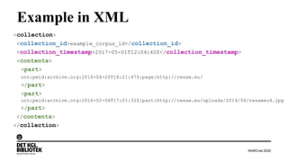 Tuesday 5 May: Definition and Representation of National Web Domains ...