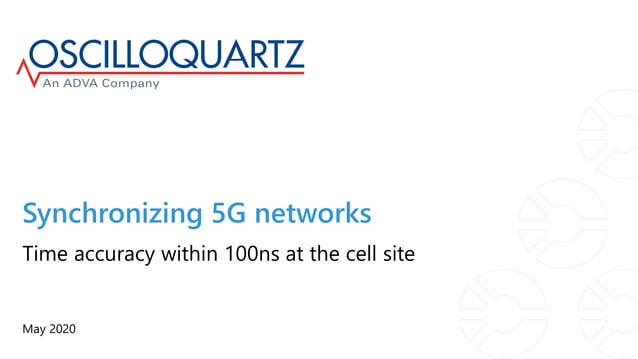 Synchronizing 5G networks | PDF | Computer Networking | Computing