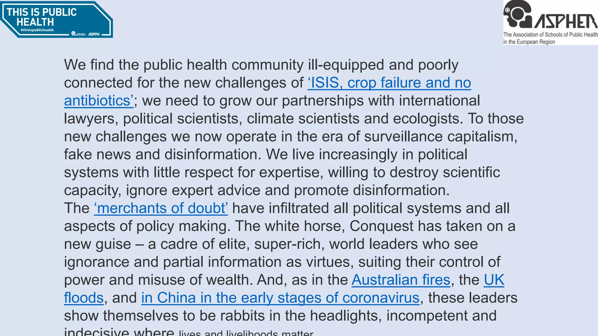A pandemic of international cooperation? | PPTX