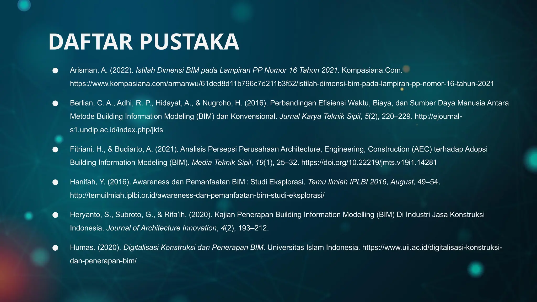 Penjelasan Tentang Building Information Modelling | PPTX