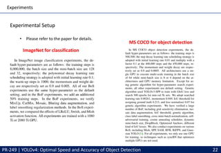 YOLOv4: optimal speed and accuracy of object detection review | PDF