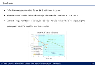 YOLOv4: optimal speed and accuracy of object detection review | PDF