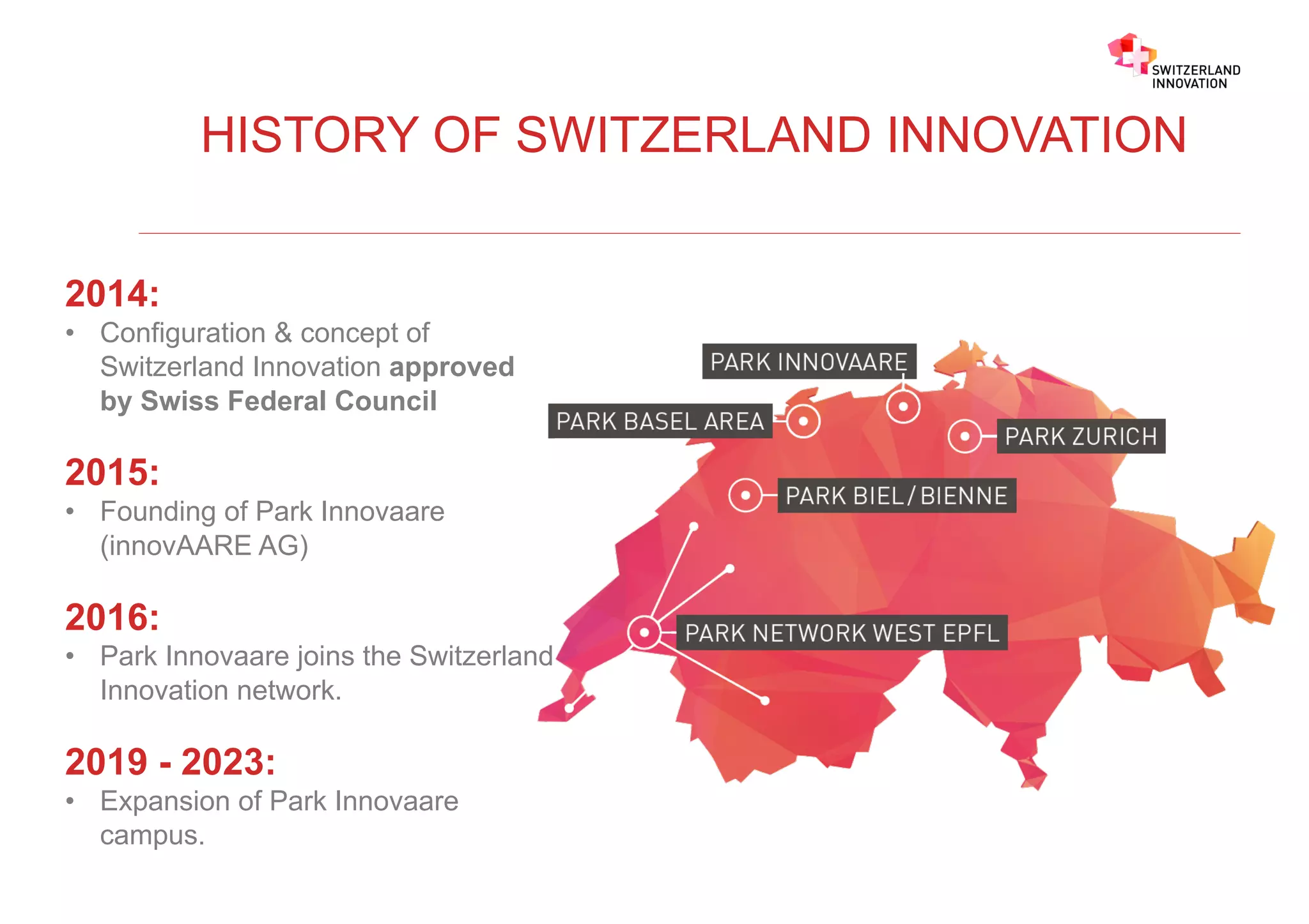 Switzerland Innovation Park Innovaare | PDF