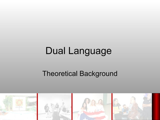 2005 AAACE Speak English? ¿Habla Español? A Dual-Language Model for ...