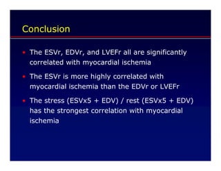 Redefining the Transient Ischemic Dilation Ratio | PDF