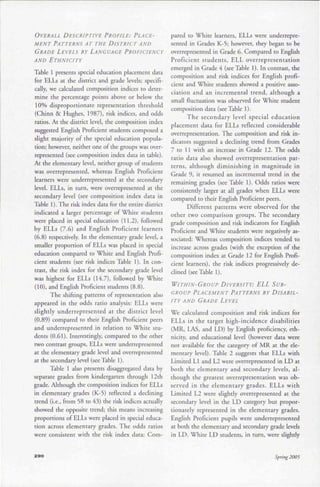 ELLs in special education in urban schools | PDF | Special Education ...