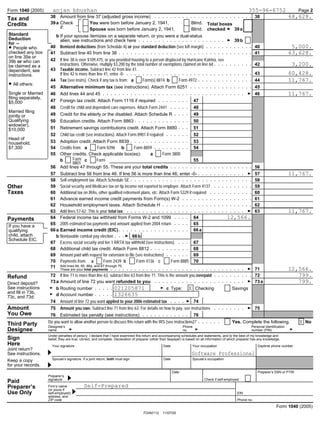 2005 bhushan a tax return | PDF