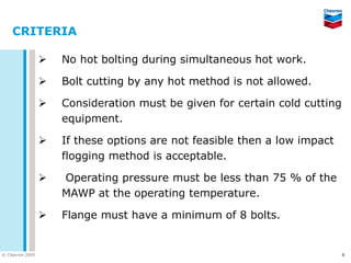 2005 CVX Hot Bolting Procedures.ppt