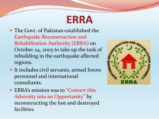 2005 earthquake in pakistan | PPTX