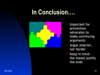 Argument Clinic | PPT