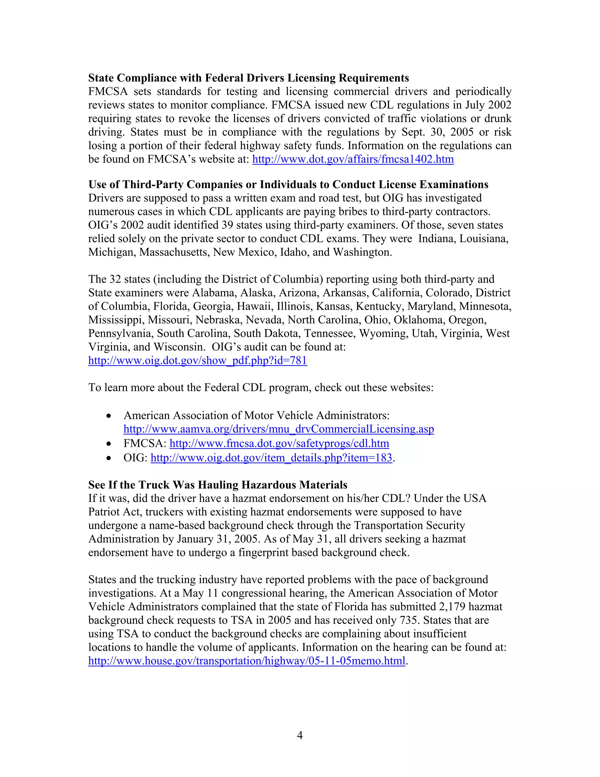 Investigating Trucking | PDF