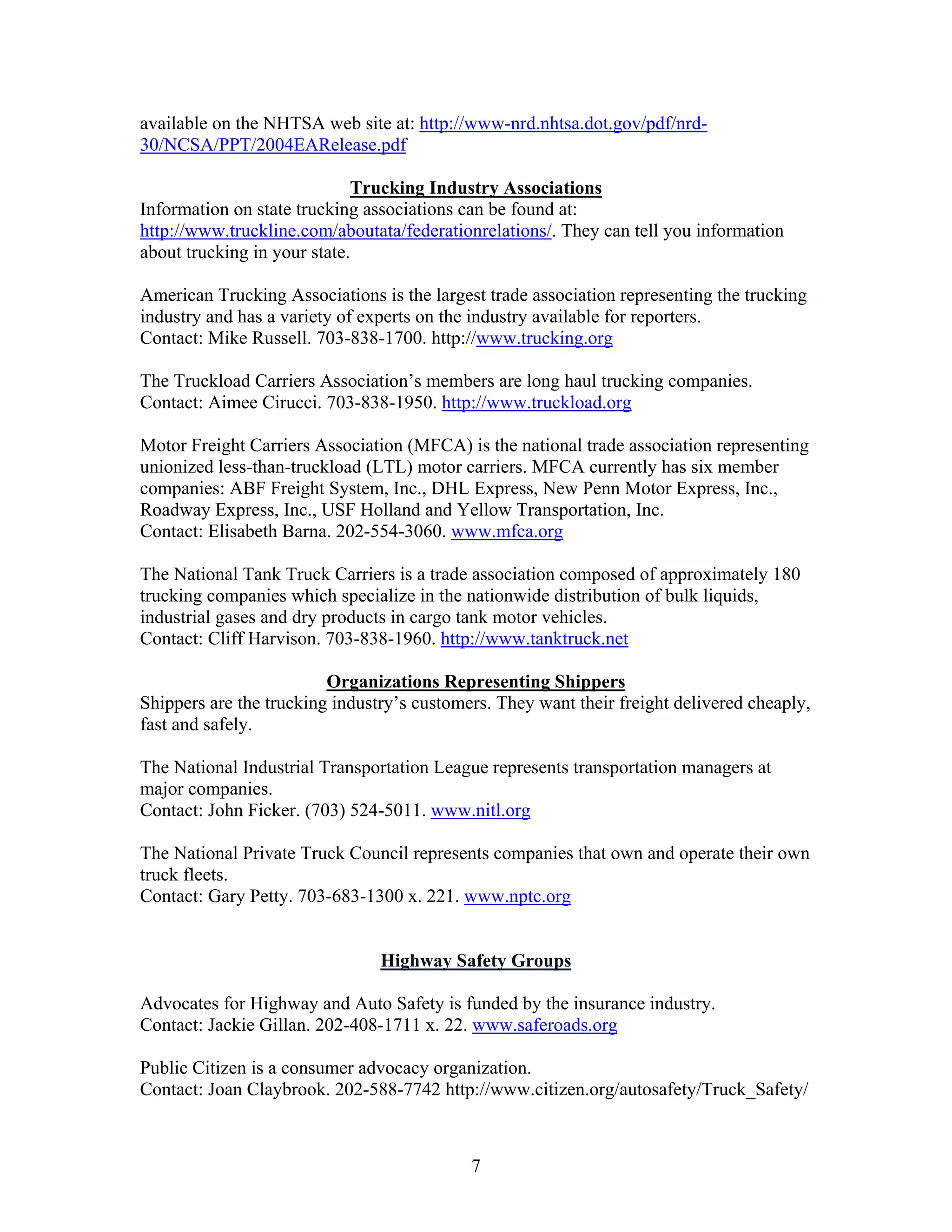 Investigating Trucking | PDF