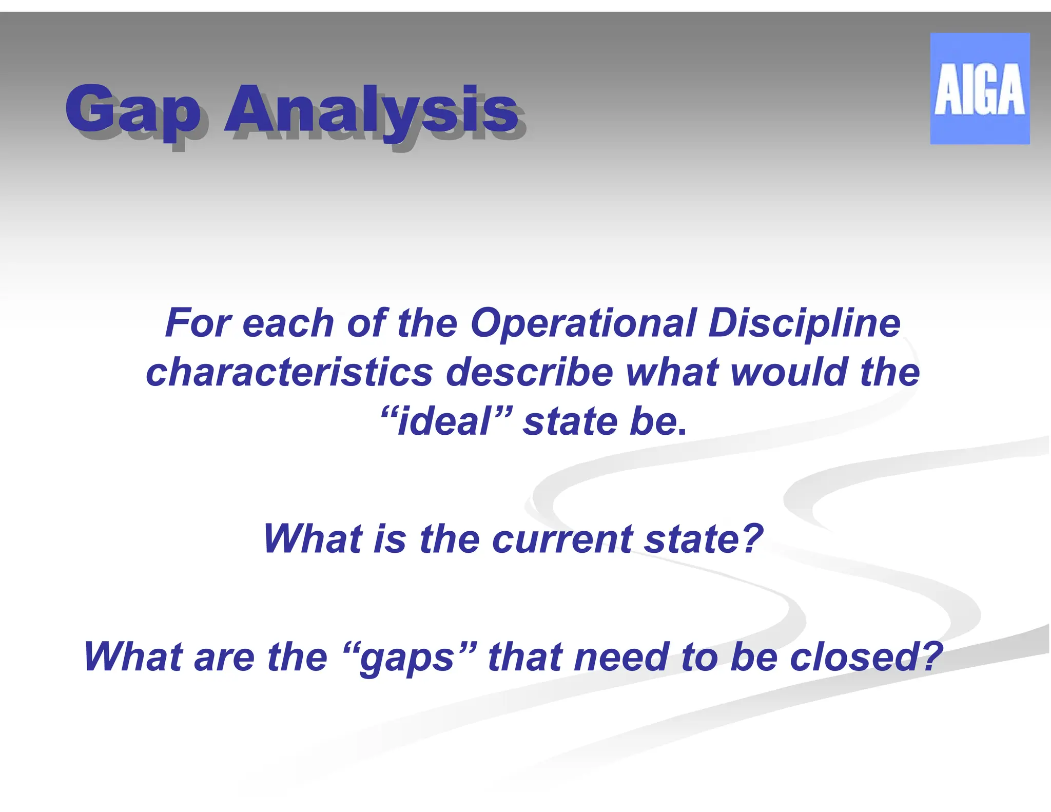 2005 meeting Workshop Operational Discipline | PDF