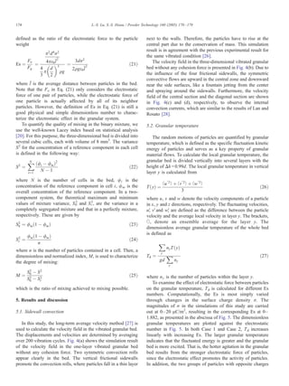 2005 mixing in vibrated granular beds with the effect of electrostatic force | PDF