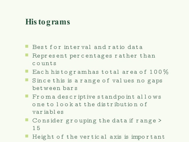 Descriptive Statistics and Data Visualization | PPT