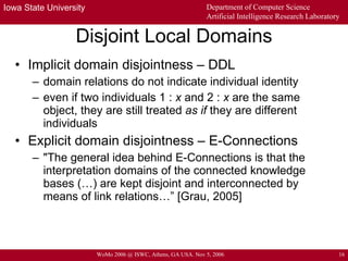 Divide and Conquer Semantic Web with Modular | PPT | Programming Languages | Computing