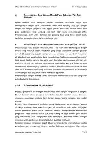 2006 11-metode kerja pelaksanaan jembatan | PDF