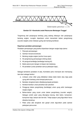 2006 11-metode kerja pelaksanaan jembatan | PDF
